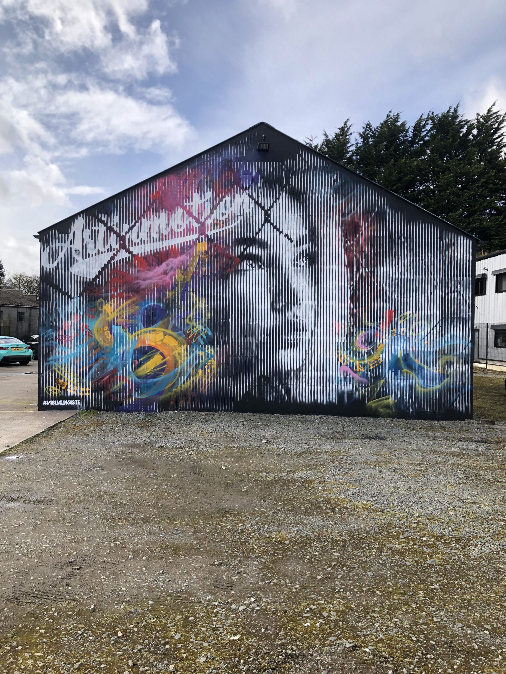 Commission Work - Visual Waste Commercial Graffiti Mural Artist ...