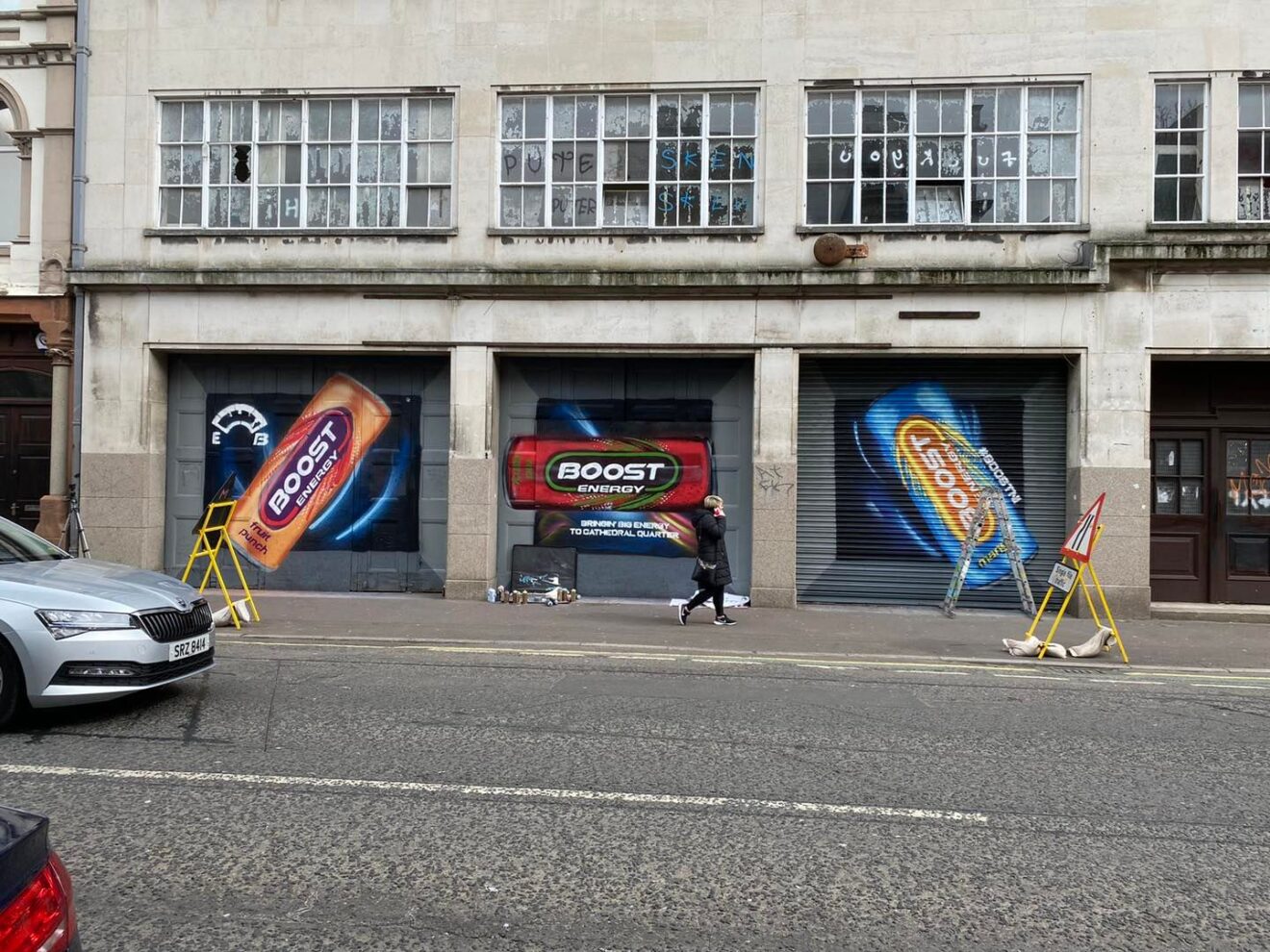 Visual Waste Commercial Graffiti Mural Artist Northern Ireland ...