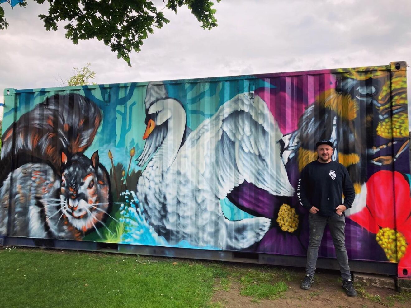 Visual Waste Commercial Graffiti Mural Artist Northern Ireland ...