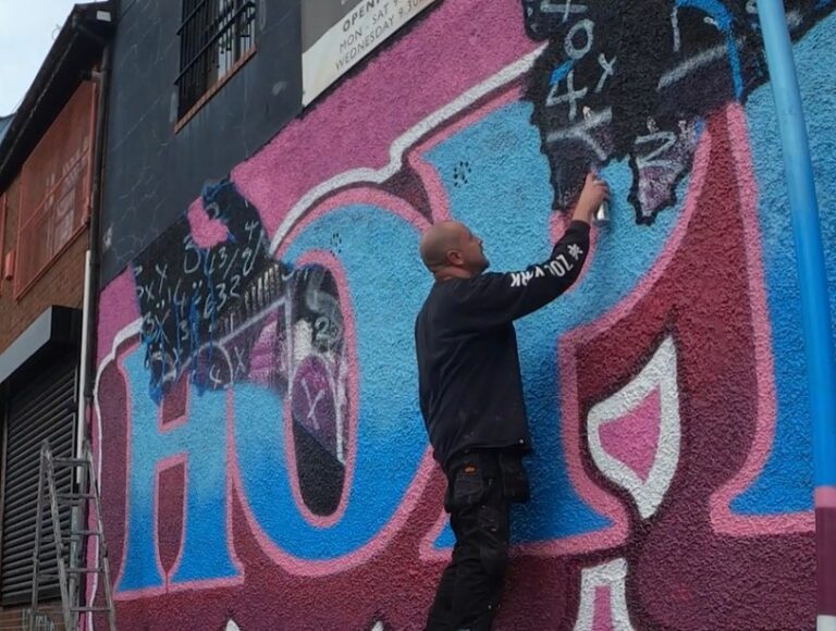 Visual Waste Commercial Graffiti Mural Artist Northern Ireland ...