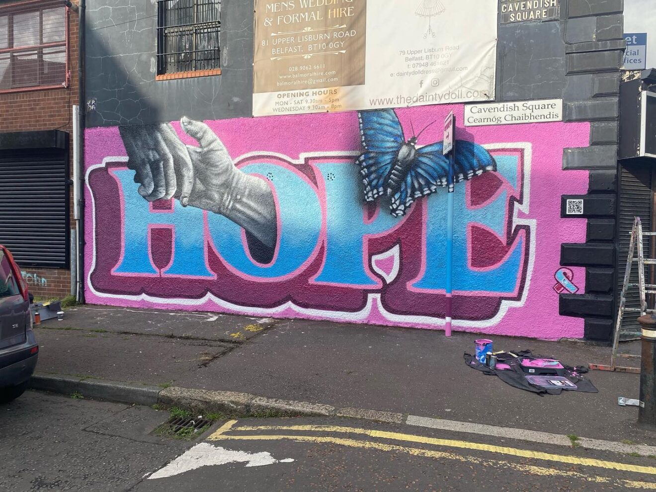 Visual Waste Commercial Graffiti Mural Artist Northern Ireland ...