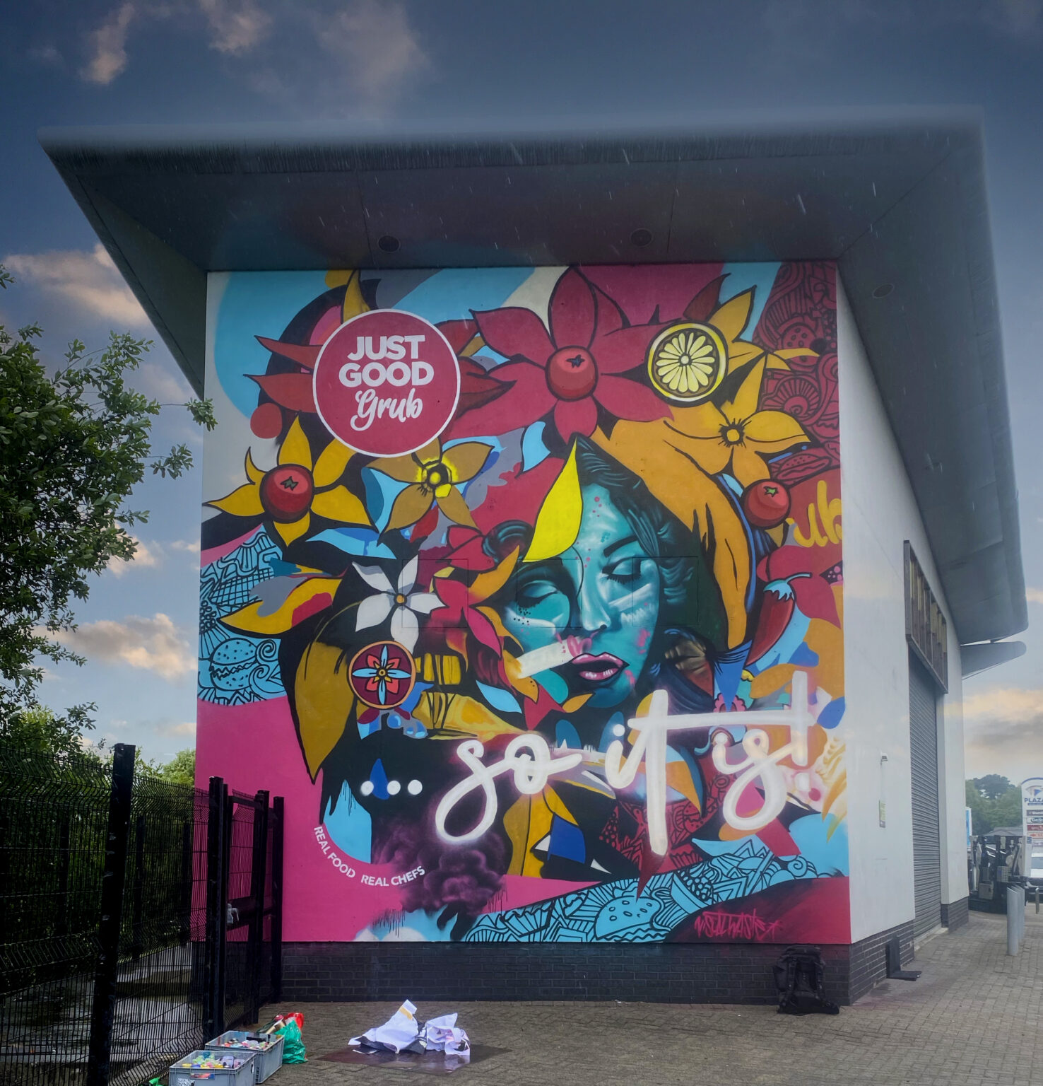 Visual Waste Commercial Graffiti Mural Artist Northern Ireland ...